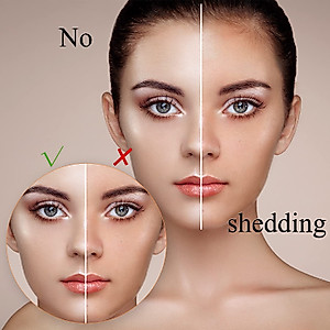 Flat Top Kabuki Foundation Brush TEXAMO Spoon Dual-ended Angled Foundation Makeup Brush Concealer Brush Premium Face Brush, Blending Powder Cream Buffing Stippling