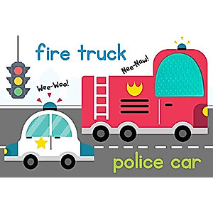 Things That Go Vroom - Silicone Touch and Feel Board Book - Sensory Board Book