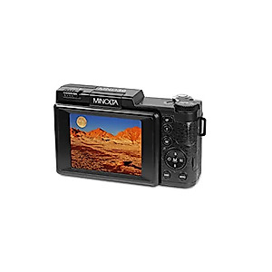 Minolta MND30 30 MP / 2.7K Ultra HD Digital Camera (Black)