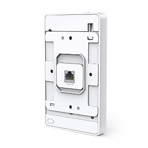 TP-Link EAP225-Wall V2 | Omada AC1200 In-Wall Wireless Access Point | 3×10/100Mbps Ports | MU-MIMO & Beamforming | PoE Powered | Quick Installation | SDN Integrated | Cloud Access & Omada app | White