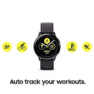 Samsung Galaxy Watch Active2 (44mm, GPS, Bluetooth, Unlocked LTE), Silver - (US Version) (Renewed)