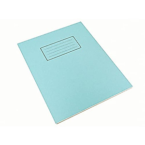 Silvine Exercise Book Ruled 229x178mm Blue (Pack of 10)