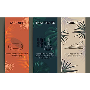 Nordify Citrus Punch Shower Steamers Aromatherapy Variety Pack of 10 - Gifts for Mom, Gifts for Women and Men, Shower Bombs with Citrus Essential Oils