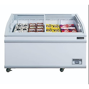 Dukers WD-500Y 56" Commercial Chest Freezer in White 17.6 Cu. Ft