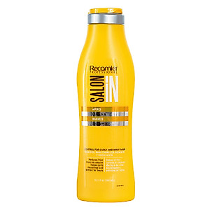 RECAMIER Professional Salon In Hydrating Anti Frizz Curly Hair Shampoo and Conditioner Set with Keratin Damaged Locks Moisturizing Treatment Champu y Acondicionador para Cabello Rizado