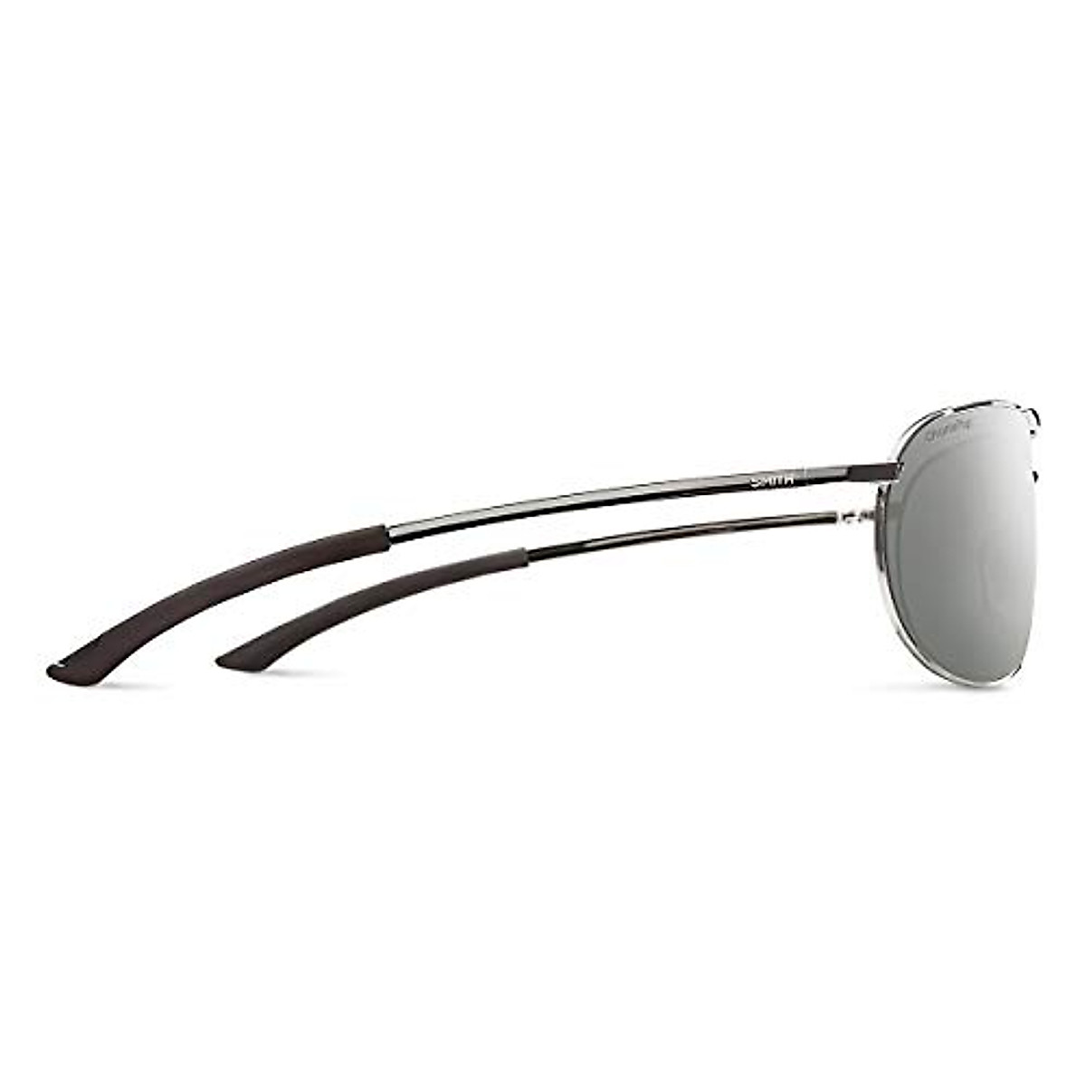 SMITH Serpico Slim 2 Lifestyle Sunglasses - Silver | Chromapop Polarized Platinum Mirror