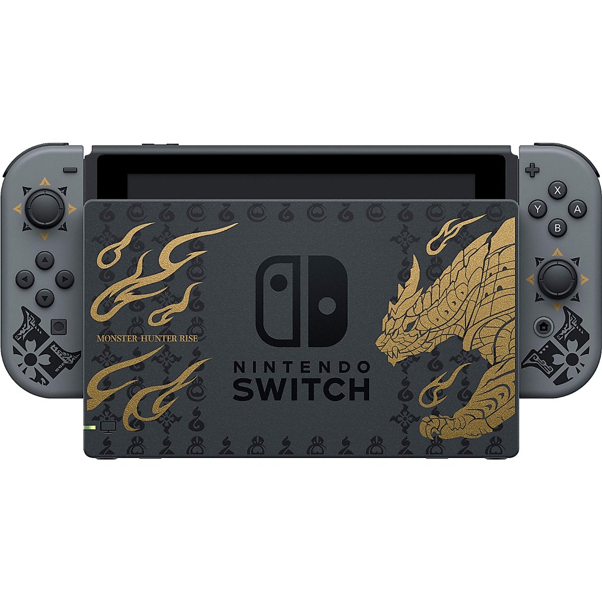 Newest Rise Deluxe Edition 32GB Console, Gray Joy-Con, 6.2" Multi-Touch Screen, HDMI, Bluetooth, WiFi, Extra External 64GB Storage plus Ultimate 18-in-1 Case