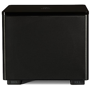 REL Acoustics HT/1510 Predator Subwoofer, HT-Air Wireless Compatible, Black Vinyl