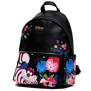 Wondapop Disney Cheshire Cat 12” Vegan Leather Mini Backpack