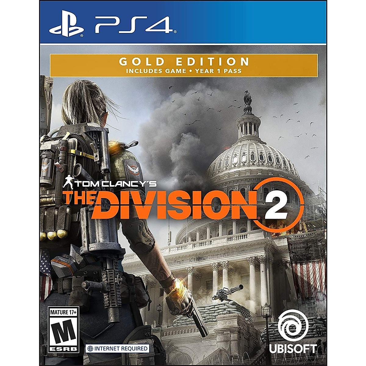 Tom Clancy's The Division 2 - PlayStation 4 Gold Steelbook Edition