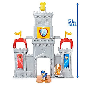 Paw Patrol, Rescue Knights Castle HQ Transforming 11-Piece Playset with Chase and Mini Dragon Draco Action Figures, Kids Toys for Ages 3 and up