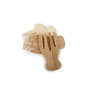 Core Bamboo Set of 2 Classic Salad Hands, Dark