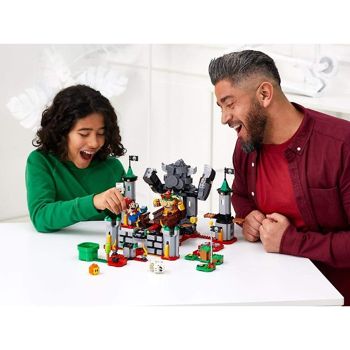 LEGO Super Mario Bowser’s Castle Boss Battle Expansion Set 71369 Building Kit; Collectible Toy for Kids to Customize Their Super Mario Starter Course (71360) Playset (1,010 Pieces)