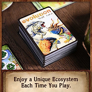 Northstar Game Studio Evolution Board Game | Beautiful Strategy Game for Adults, Teens and Families | Create Species in This Ecosystem Game | 2-6 Players, 60 Minutes, Age 12+