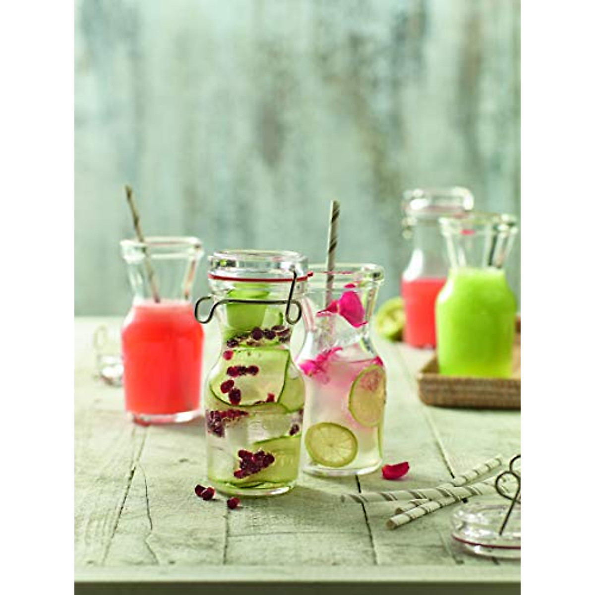 Luigi Bormioli Lock-Eat 8.5 oz Juice Jar,Set Of 6