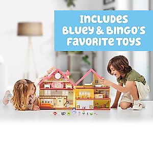 Bluey Ultimate Lights & Sounds Playhouse & Toy Box, 2.5-3 inch Figures | Amazon Exclusive