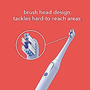 Colgate Hum Connected Smart Battery Toothbrush Refill Head, Blue, 2 Pack