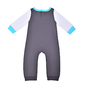 Disney Baby Monsters Inc Mike and Sully Coveralls, Blue, 6 Months (Pack of 3)