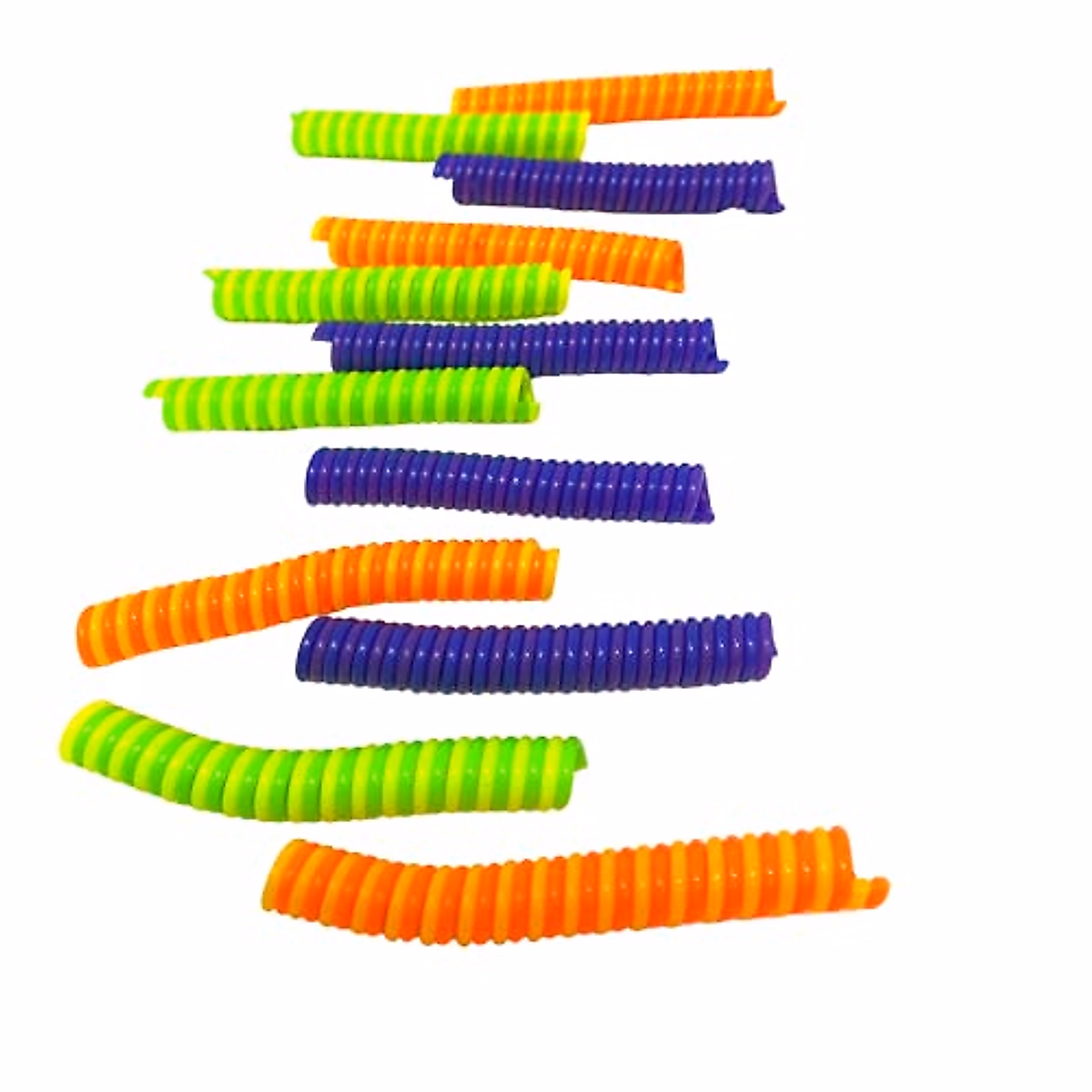 Bonka Bird Toys 3625 Pk12 2.5-Inch Plastic Twist Foot Talon Craft Part Bird Toy