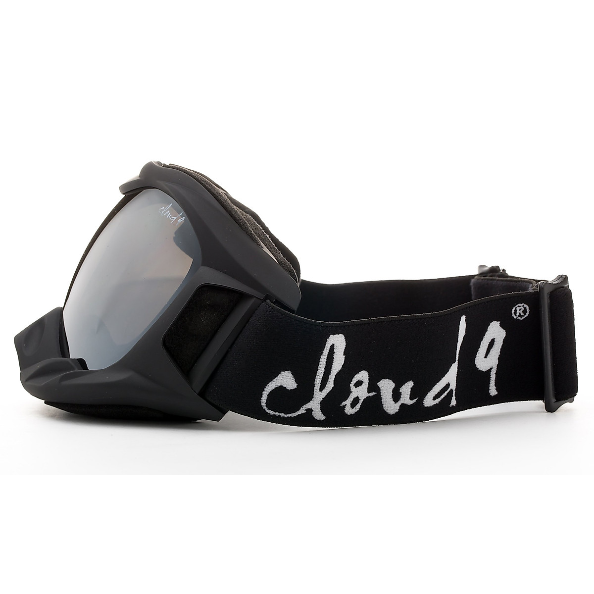 Cloud 9 - Professional Mens Snow Goggles Cross-Rocket Big Anti-Fog Dual Lens UV400 Protection Snowboarding Oversized Ski Goggles