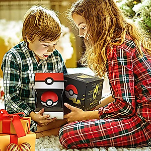 DEKYJUE Kids Wireless Earbuds with Elf Ball Charging Box Touch Control Bluetooth Wireless Ear Buds for Kids Waterproof Wireless Earphones with Microphone for Android iOS Cell Phone Computer Laptop