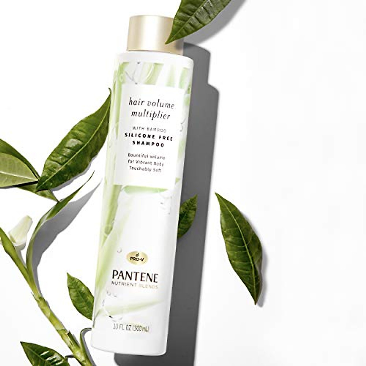 Pantene Nutrient Blends Hair Volume Multiplier with Bamboo Shampoo and Conditioner Dual Pack For Fine Hair