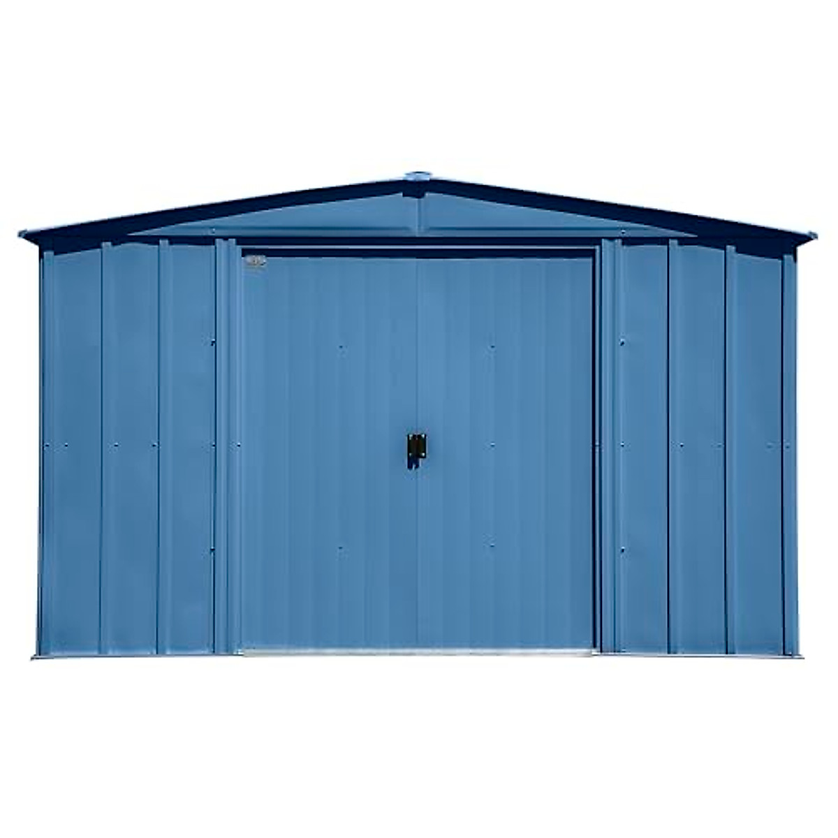 Arrow Sheds 10' x 7' Outdoor Steel Storage Shed, Blue
