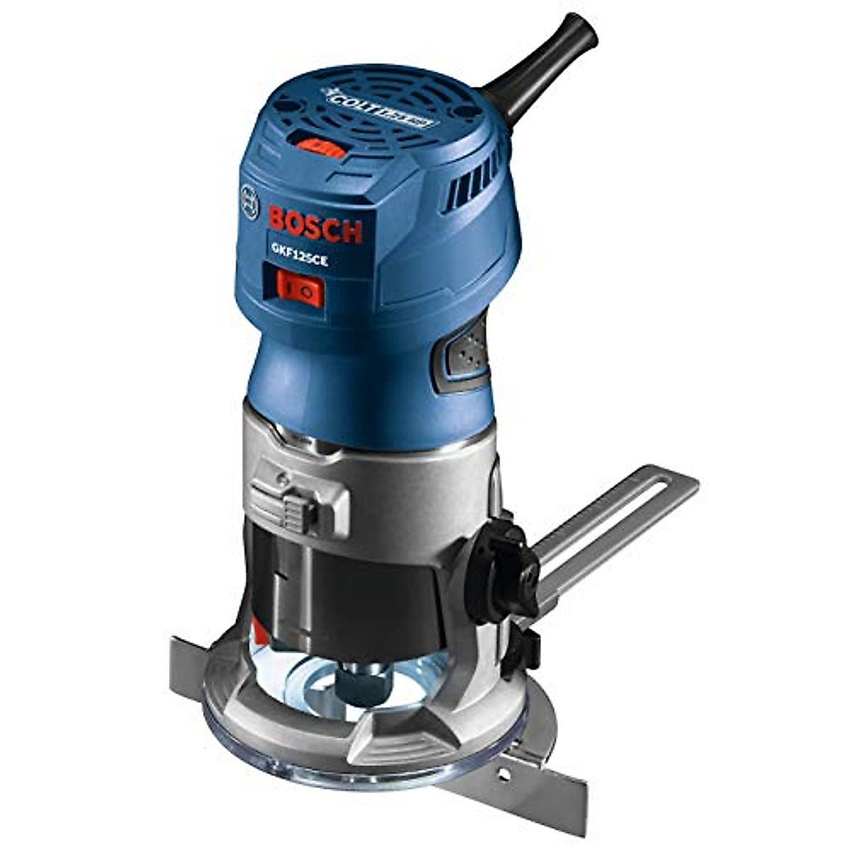 BOSCH GKF125CEK Colt 1.25 HP (Max) Variable-Speed Palm Router Kit with Edge Guide