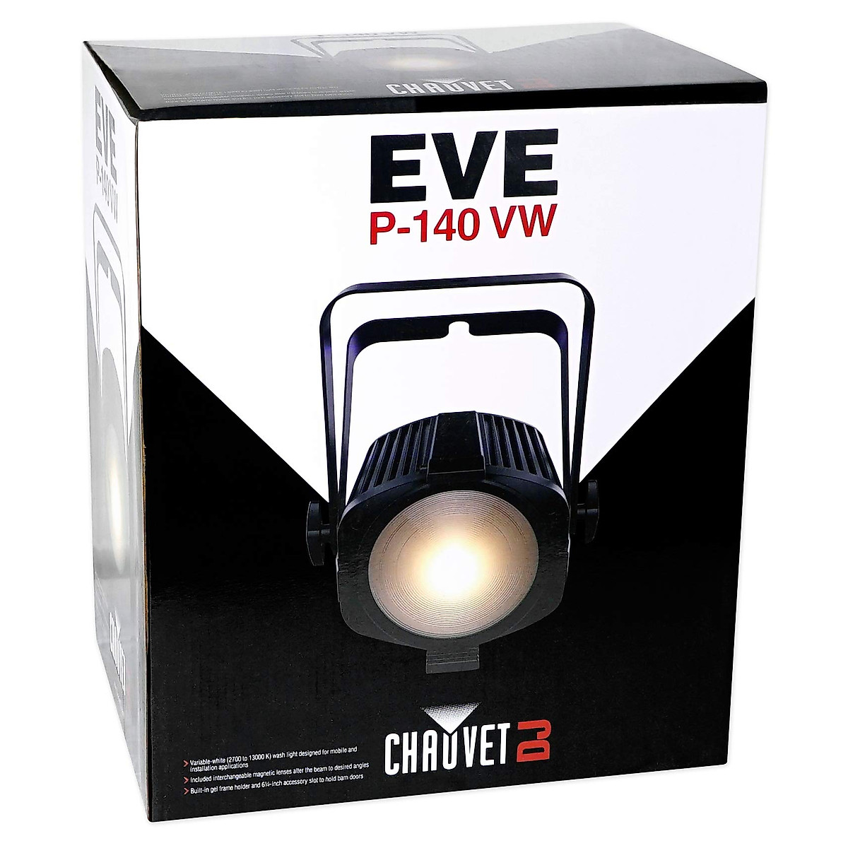 Chauvet DJ EVE P-140 VW Variable Cool/Warm White Church Stage Wash Light Fixture
