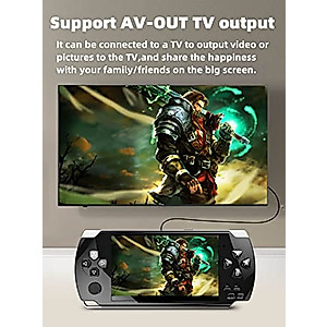 New HD Screen Retro Video Game Console Built-in 2000 Games Handheld Game Console Multiple emulators Portable Game Device Video Music TV Output