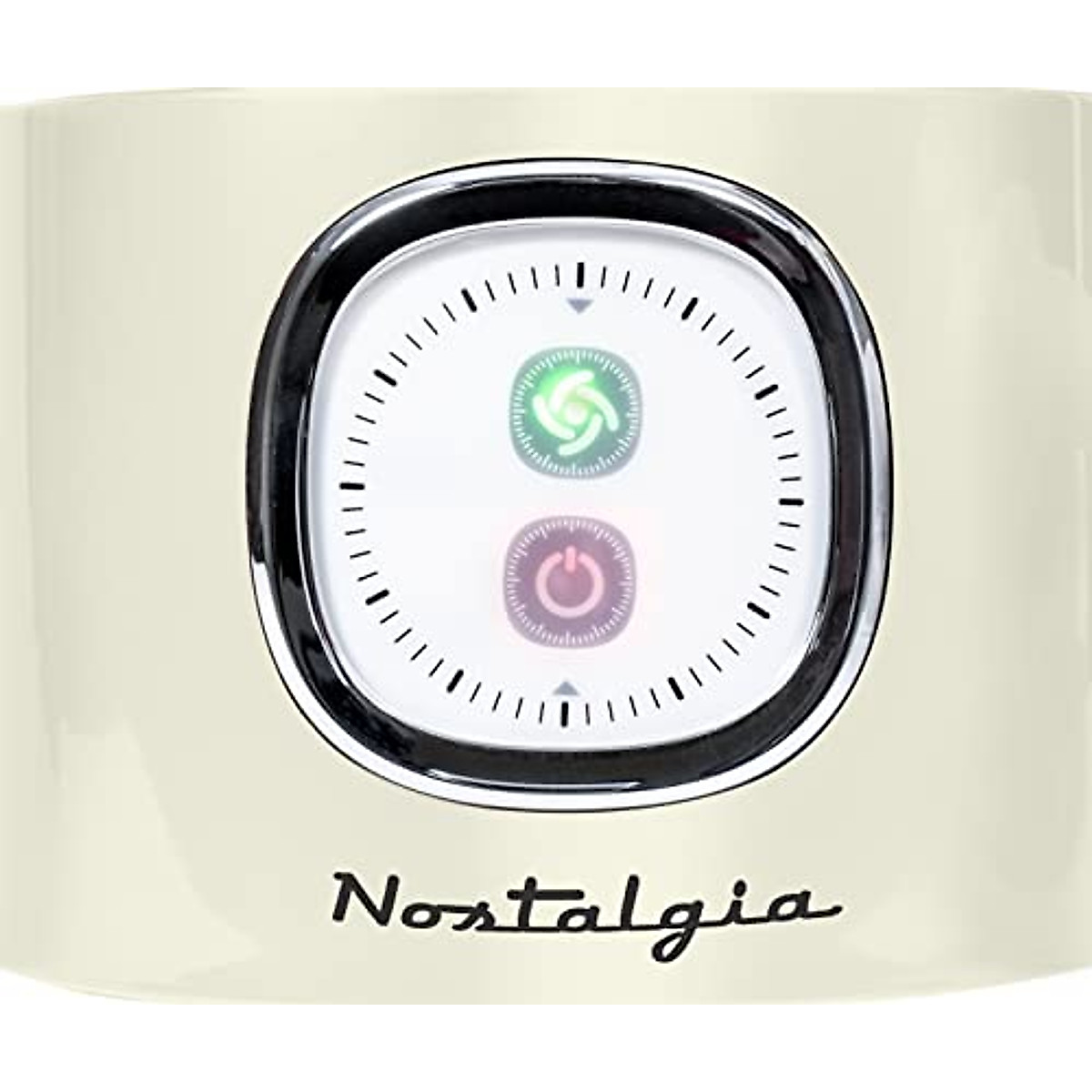 Classic Retro Electric Pulse Blender, 1 Liter Glass Pitcher, Includes Tritan Personal Travel Bottle With Lid And Storage Container, High Power 300 Watts Crushes And Pulverizes Ice Cubes