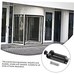 EXQUIMEUBLE Door and Window Latch Spring-Loaded Fence Bolt Lock Bolt for Gate Spring Pin Door Slide Bolt Gate Drop Bolt Barn Bolt Slide Barrel Bolt The Fence Zinc Alloy Fall to The Ground