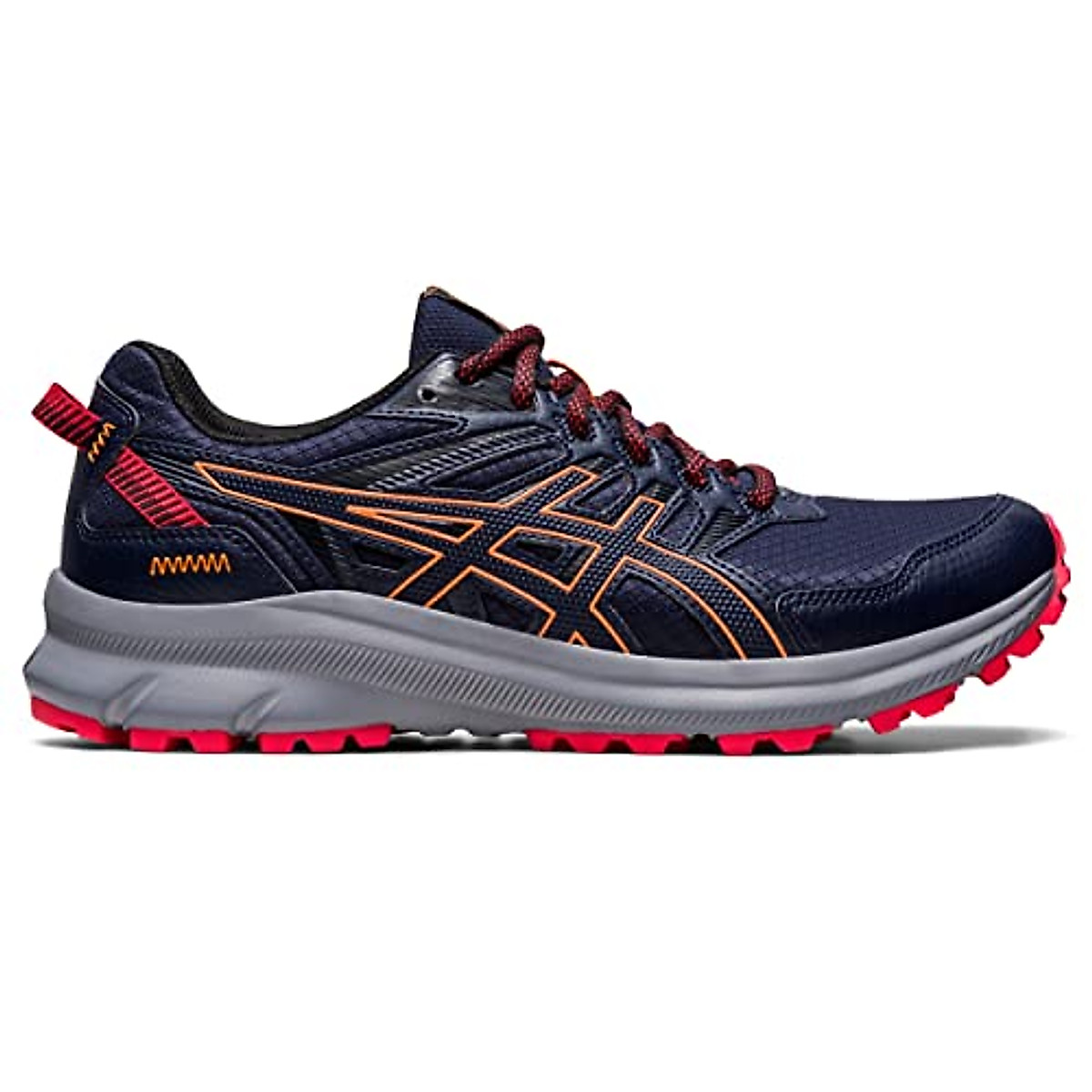 ASICS Men's Trail Scout 2 Running Shoes, 9, Midnight/Sun Peach