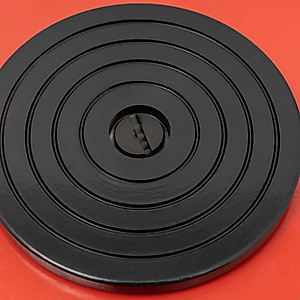 HETEPPTR Machinery Mover 8T Heavy Duty Dolly Skate Roller 17600lbs Machinery Skate Dolly with 360°Rotation Cap and 6 Rollers for Transportation (Red)