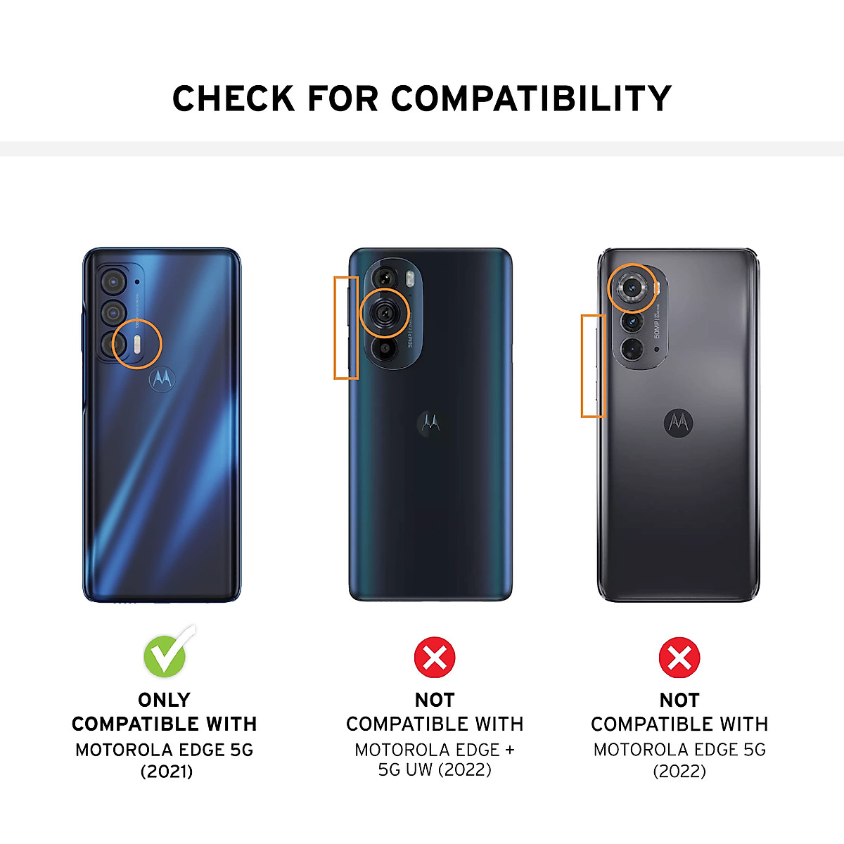 URBAN ARMOR GEAR UAG Made for Motorola Moto Edge 2021 Case (USA & CA Models Only) 6.8" Scout Rugged Sleek Shockproof Lightweight Antimicrobial Military Drop Tested Protective Cover, Black