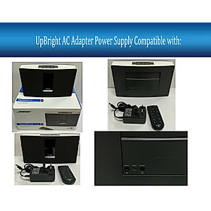 UpBright 20V 1.25A AC/DC Adapter Compatible with Bose SoundTouch Portable 412540 Sound Touch Wi-Fi Music System Speaker 727225-1200 S026FM2000125 355938-0010 20VDC 1250mA Power Supply Cord Charger PSU