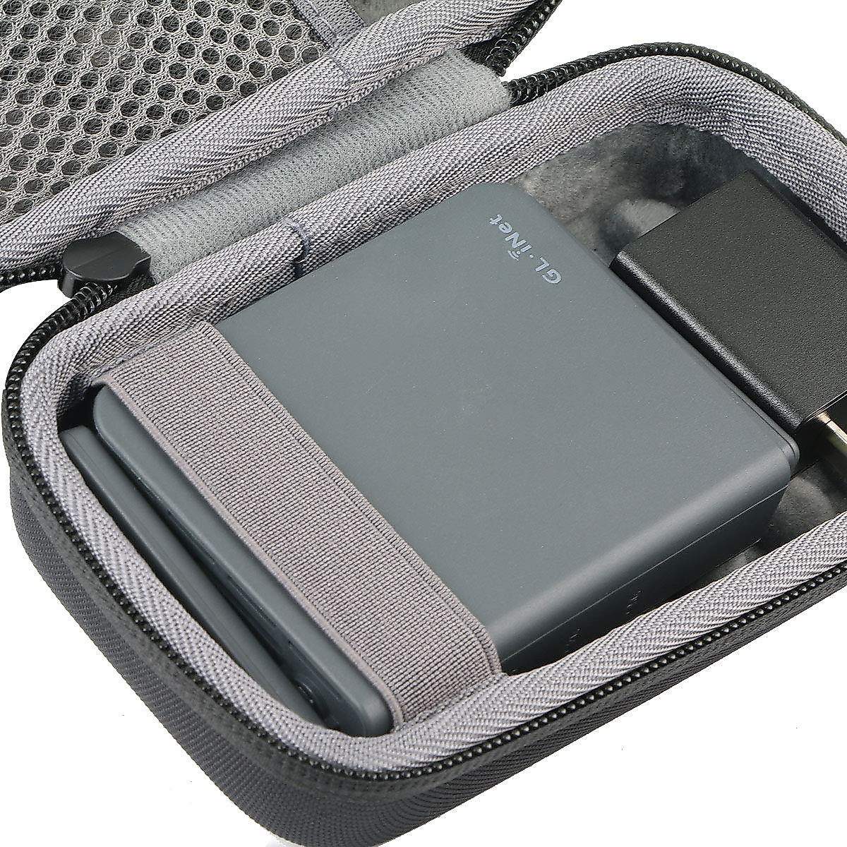 co2CREA Hard Travel Case Replacement for GL.iNet GL-AXT1800 GL-AR750S-Ext Pocket-Sized Wi-Fi 6 Gigabit Travel Router