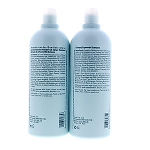 Aveda Smooth Infusion Shampoo and Conditioner 33.8oz Smooths and Softens Hair to Reduce Frizz