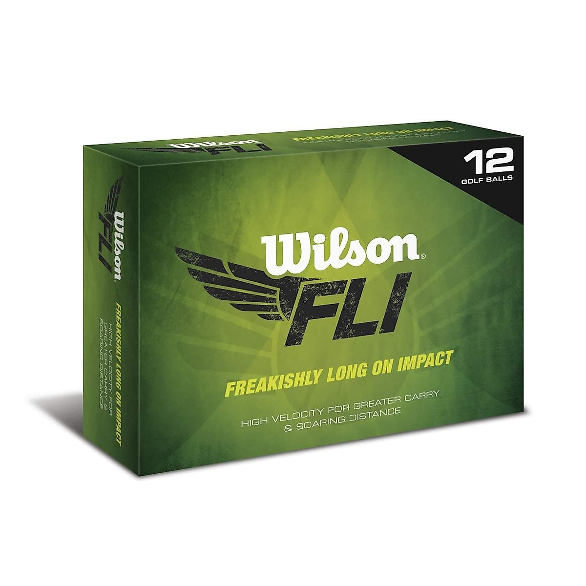 WILSON Staff F.L.I. Golf Balls (Pack of 12) White
