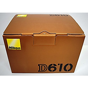 Nikon D610 24.3 MP CMOS FX-Format Digital SLR Camera (Body Only) International Version (No warranty)