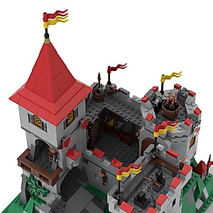 DECI Medieval Castle Building Blocks MOC Set Street Scene Model Building Blocks Set Mini Architecture Display (1000PCS)