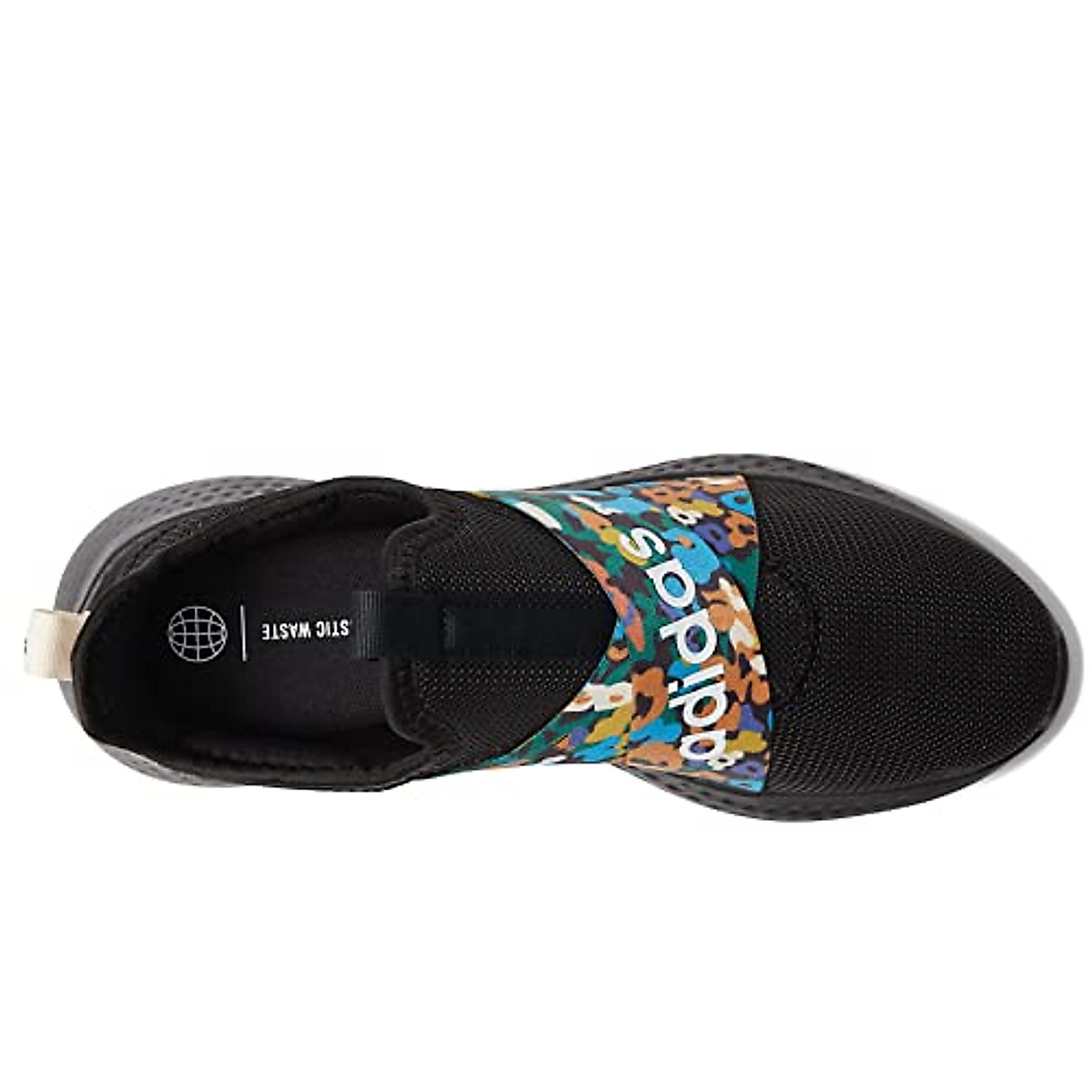 adidas Women's Puremotion Adapt, Black White Ecru Tint, 8