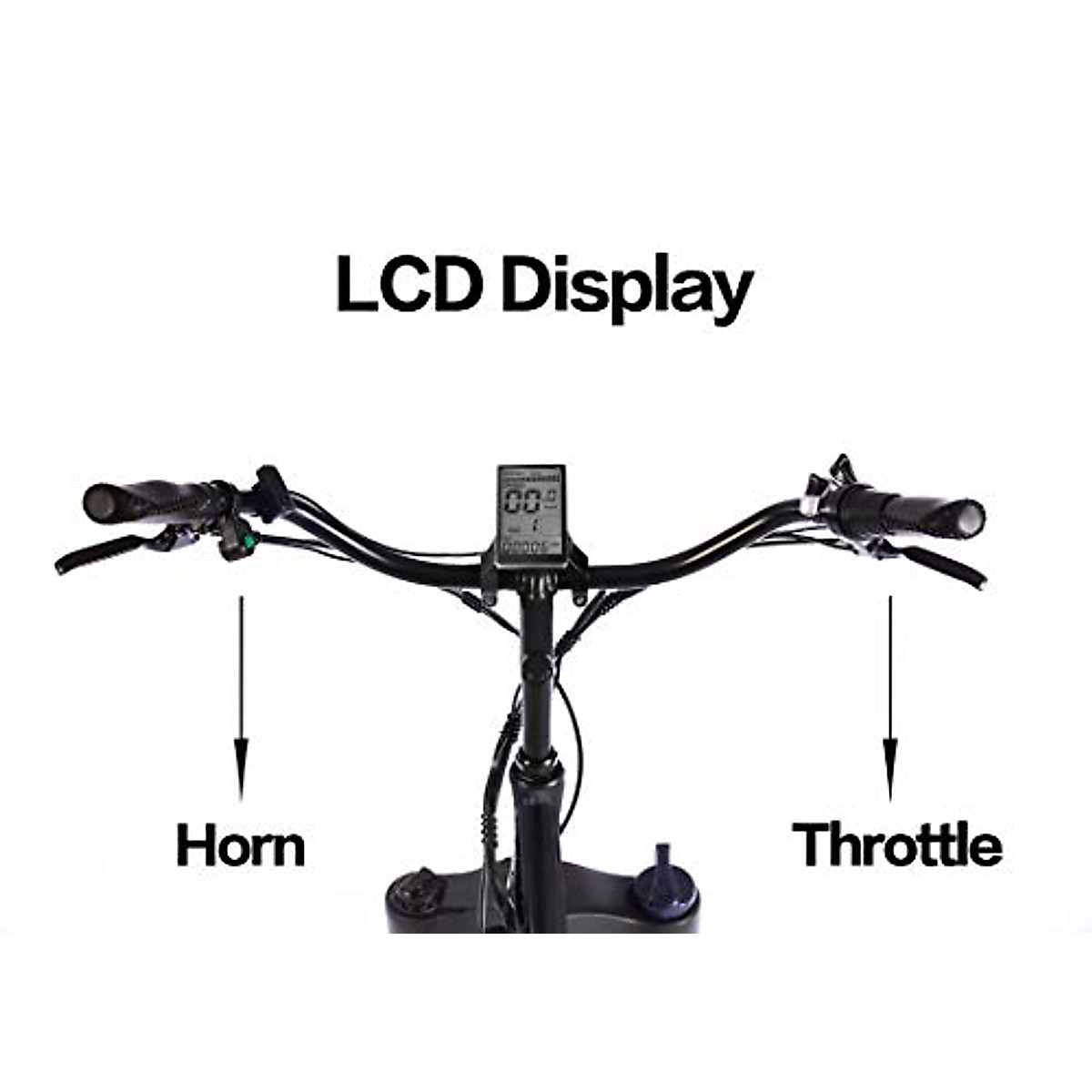 Soumye 48V500W13Ah 26" Step-Over Beach Cruiser Electric Bicycle City E-Bike Mountain Bike(Fit 5Ft 3in to 6Ft 8in, Black)