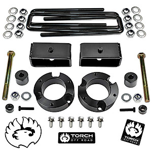 TORCH 3" Full Lift Kit for 2005-2023 Toyota Tacoma 4X4 4WD TRD SR5 w Differential Drop - 6 Lug Models ONLY