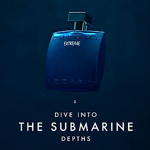 Azzaro Chrome Extreme Eau de Parfum — Mens Cologne — Woody, Citrus & Amber Fragrance, 3.4 Fl Oz