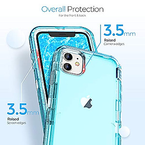ORIbox Case Compatible with iPhone 11 , Heavy Duty Shockproof Anti-Fall Clear case