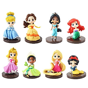 OULUN Cake Topper For Disney Princess,Princess Party Decorate Supplies