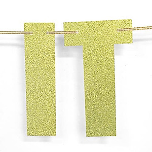 Mastered It 2023 Banner, Masters, Happy Master Degree, Glittery Class of 2023 Graduation Party Decorations Supplies