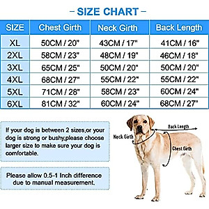 Tresbro Dog Winter Coat, Large Warm Dog Jacket for Cold Weather,Reflective Dog Clothes with Furry Collar Detachable Harness Two Way Zipper on Back, Dog Apperal for Medium Large Dog Boy Girl