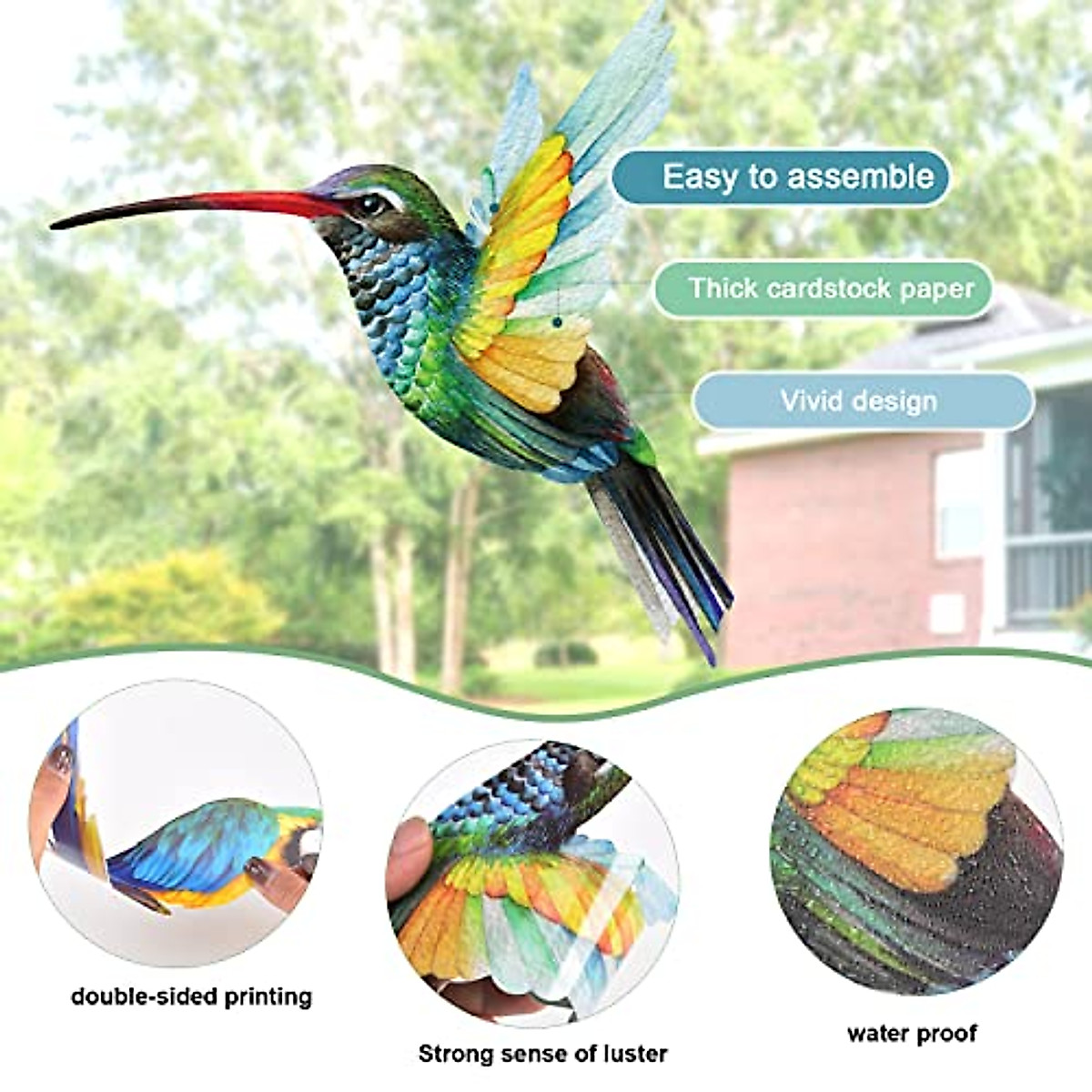 24 Pcs Tropical Birds Honeycomb Paper Cutouts, Parrot Honeycomb, Hanging Parrot Luau Party Decorations, Summer Tiki Bar Party Decor, Flying Bird Hawaiian Party Decor, Parrot Jungle Party Decorations